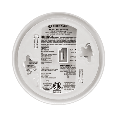 Comprar SC7010B-FIRST ALERT-Detector Combo de Humo/CO, 120 Vca, No ...