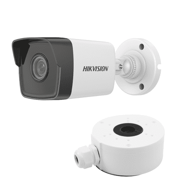 Comprar DS-2CD1043G0-I(C)/XSP-HIKVISION-KIT DE CÁMARA + MONTAJE / Bala IP 4 Megapixel / Lente 2. ...